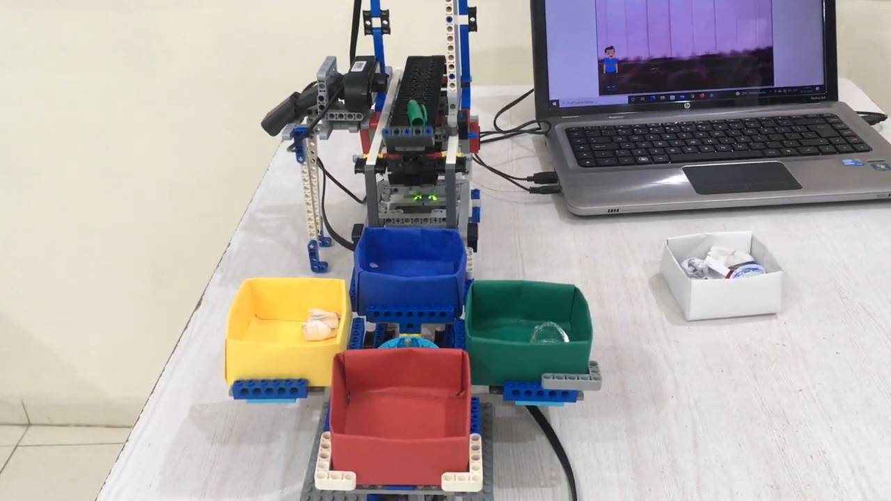 AUTOMATED SMART DUSTBIN - Binary School